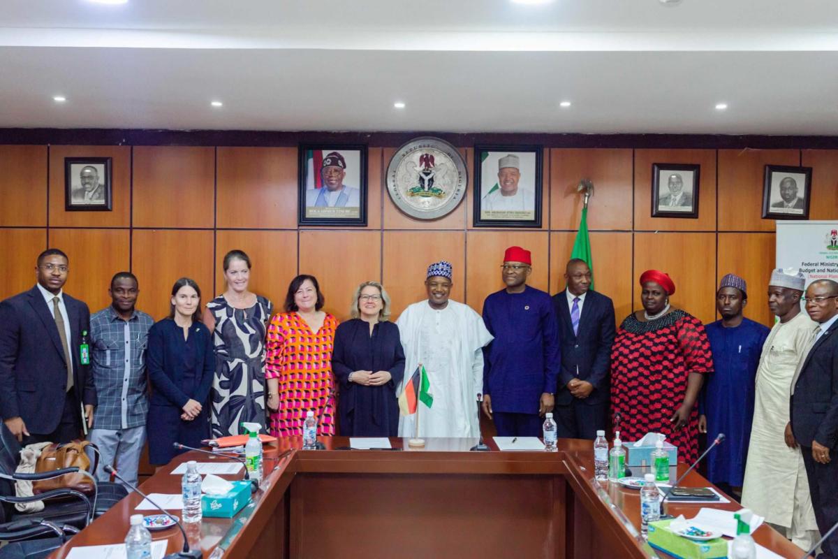 Minister Bagudu and German Counterpart, Ms. Svenja Schulze, forges ... Minister Bagudu and German Counterpart, Ms. Svenja Schulze, forges ...